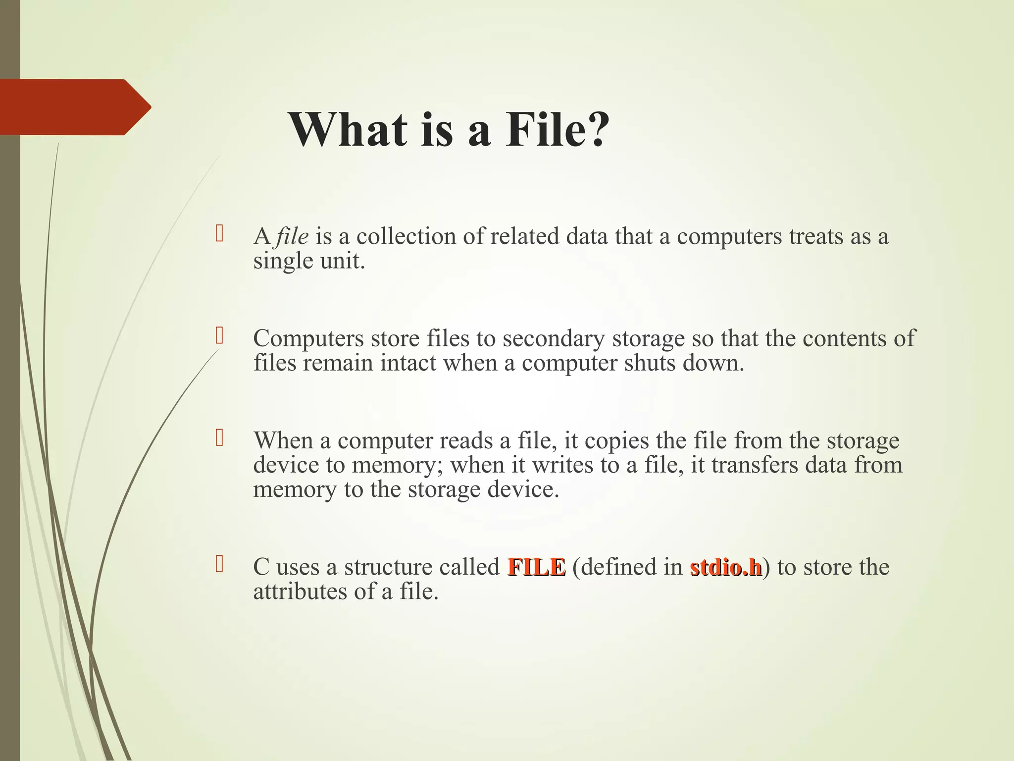 File Management And Handling By Prabhakar Ppt