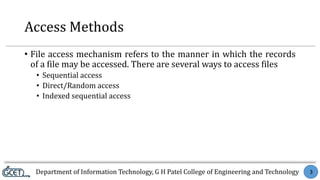 File management in OS | PPTX
