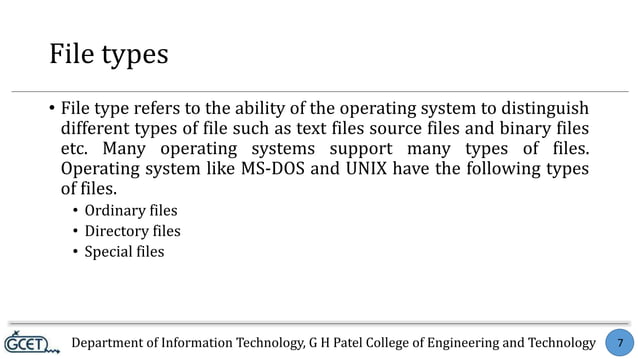 File management in OS | PPTX | Operating Systems | Computer Software ...