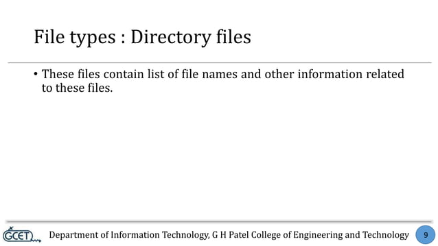File management in OS | PPTX | Operating Systems | Computer Software ...