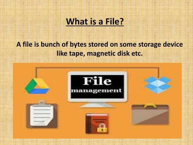 File management in C++ | PPTX