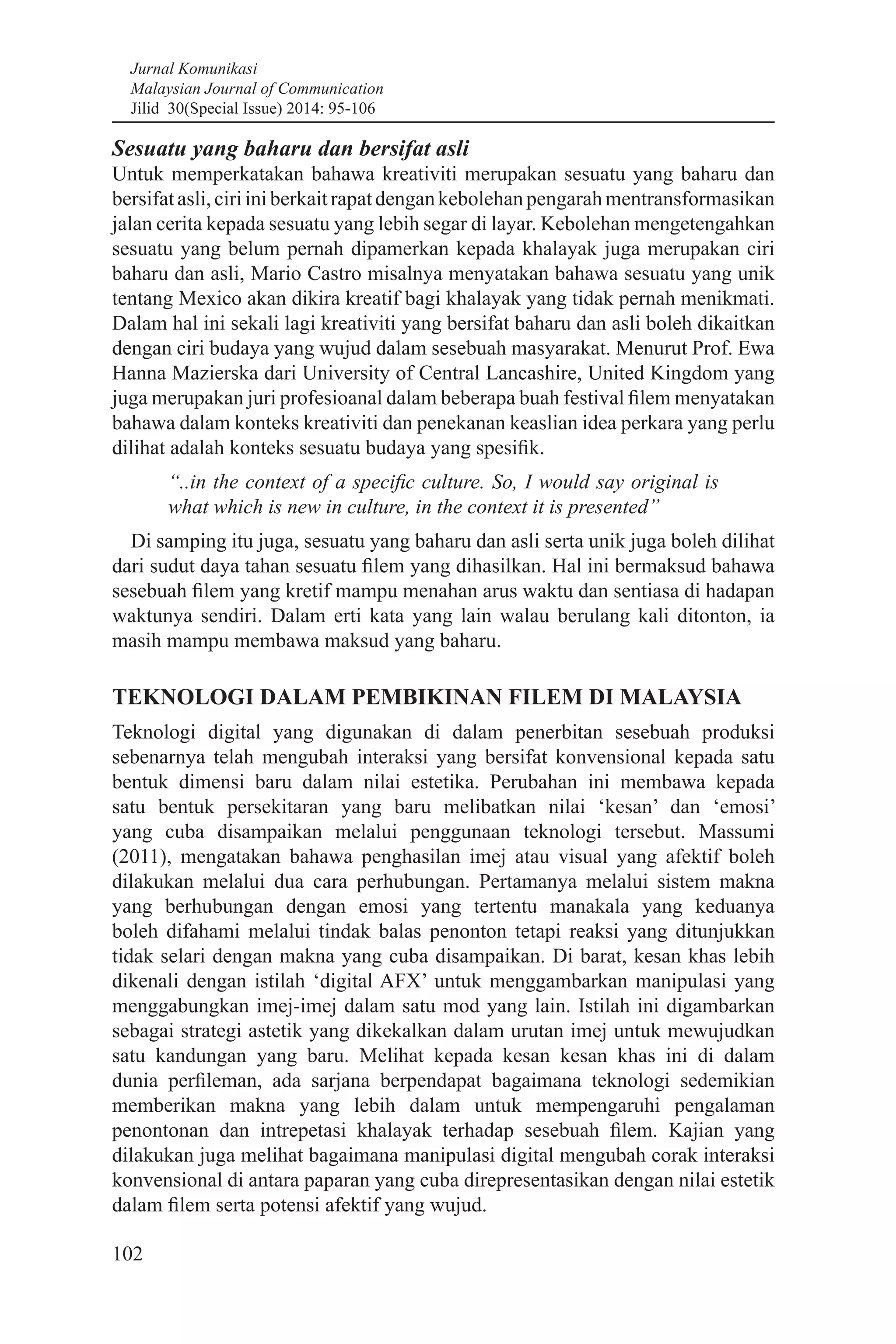 Filem dan revolusi teknolog | PDF