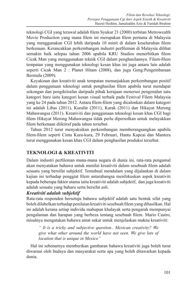 Filem dan revolusi teknolog | PDF