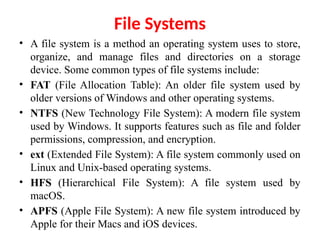 Comprehensive Overview of File Management and Access Methods in ...