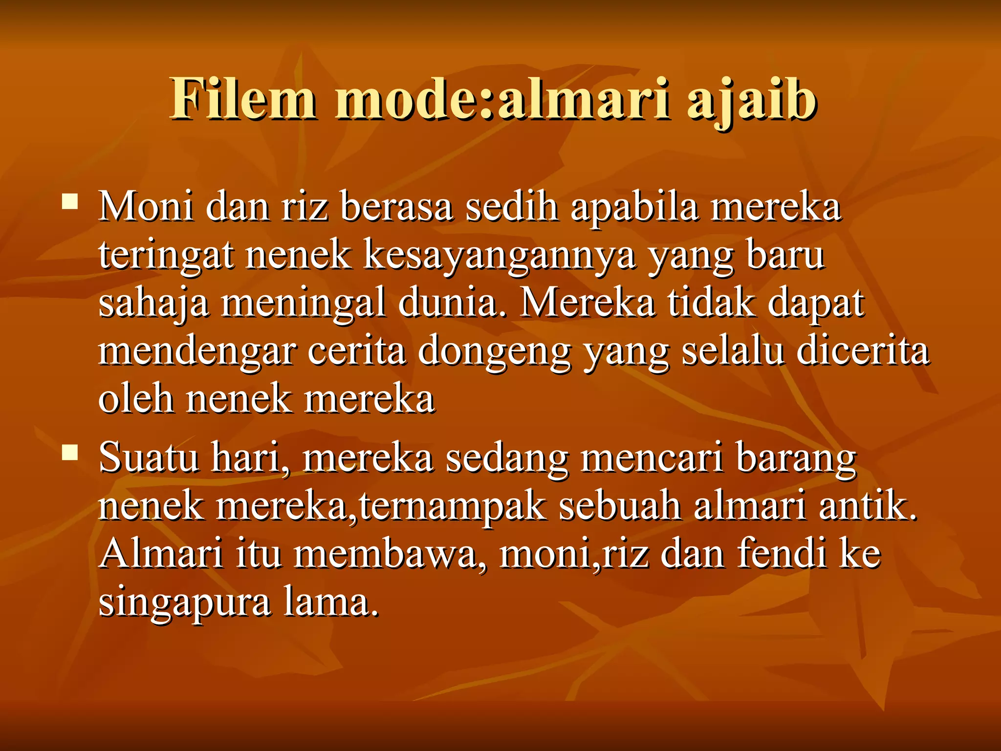 Filem klasik & moden.ppt(asha | PPT