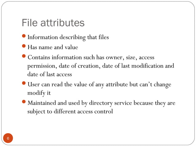 File Models And File Accessing Models