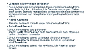 Filemora Tab Animasi tutorial untuk pemula | PPTX