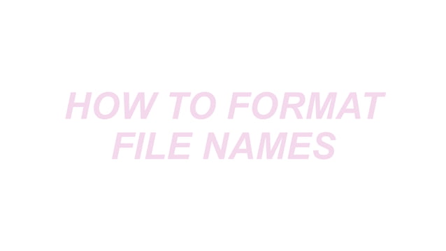 File Names Ppt 
