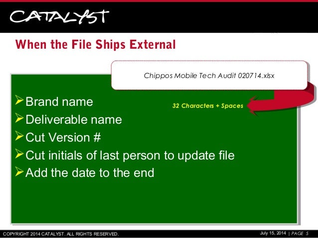 File Naming Convention Best Practices File Naming Convention Best Practices