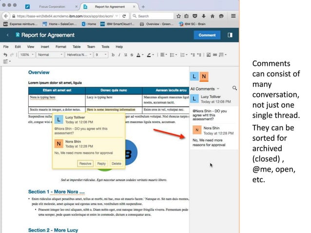IBM Filenet Content Navigator + IBM Docs screen demo | PPTX | Desktop ...