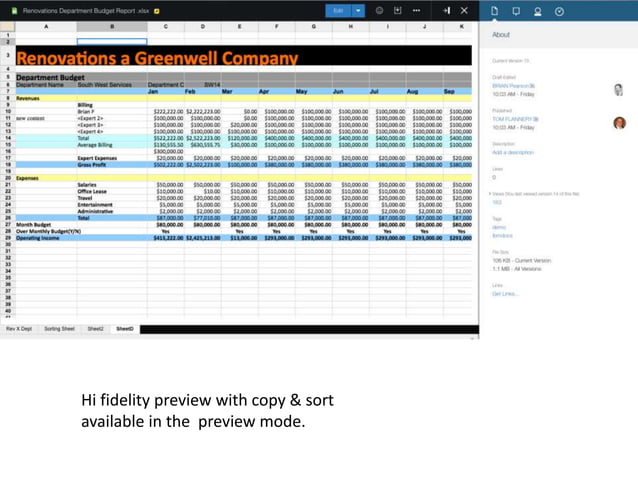 IBM Filenet Content Navigator + IBM Docs screen demo | PPTX | Desktop Publishing | Computer ...