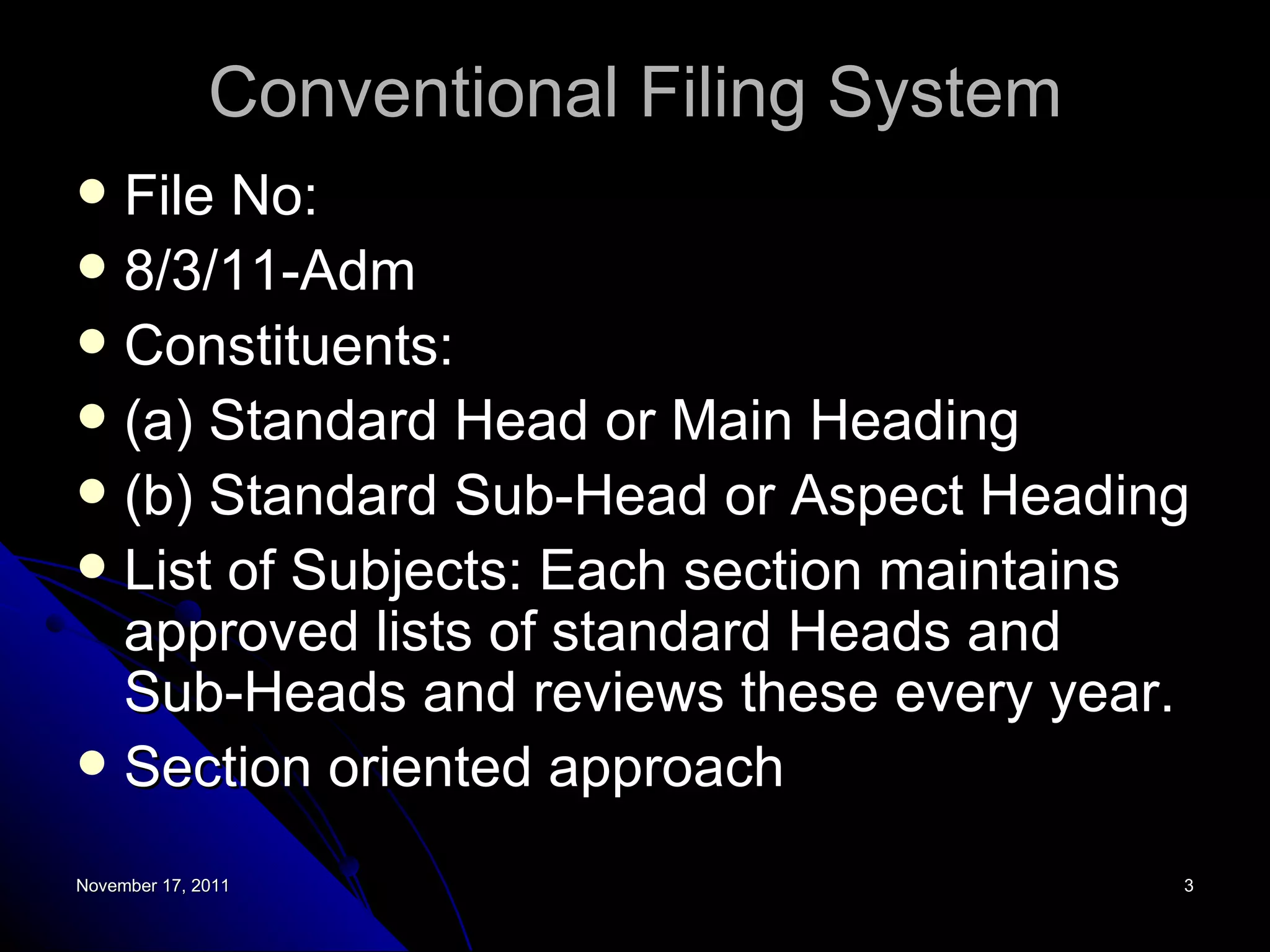 File numbering system | PPT