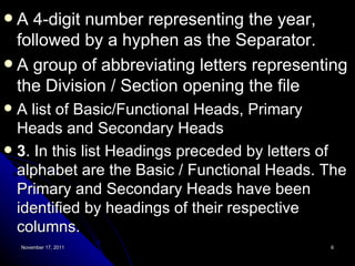 File numbering system | PPT