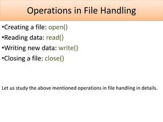 File operations | PDF