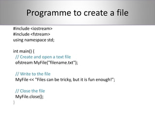 File operations | PDF