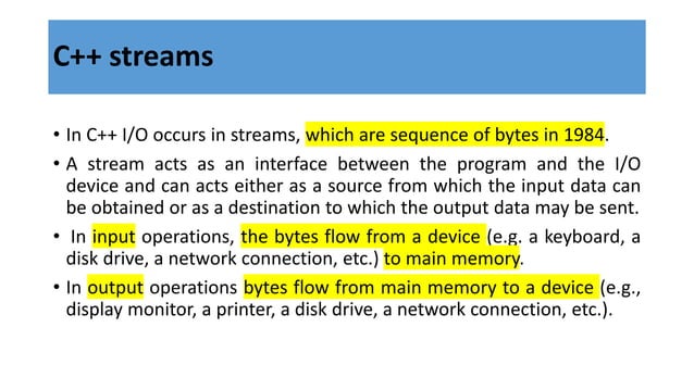 FILE OPERATIONS.pptx | Programming Languages | Computing