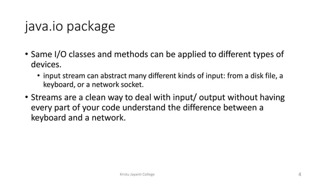 Various types of File Operations in Java | PPT
