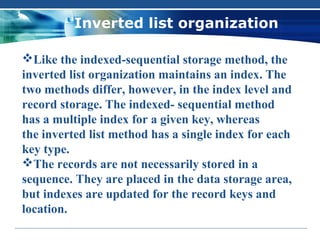 File organisation | PPT