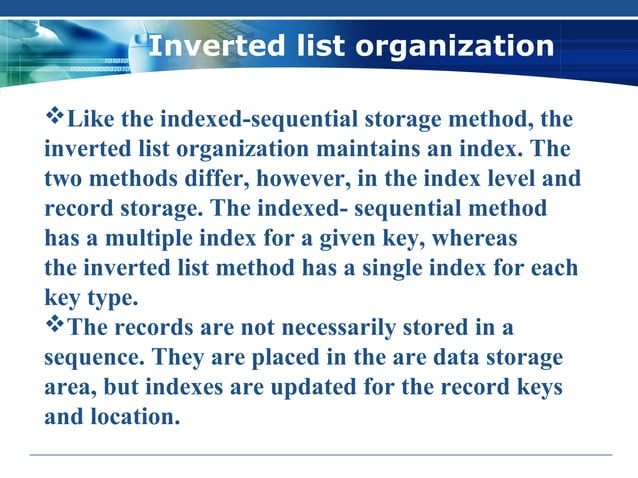 File Organisation In System Analysis And Design PPT file-organisation-in-system-analysis-and-design-ppt