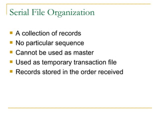 File organization | PPT