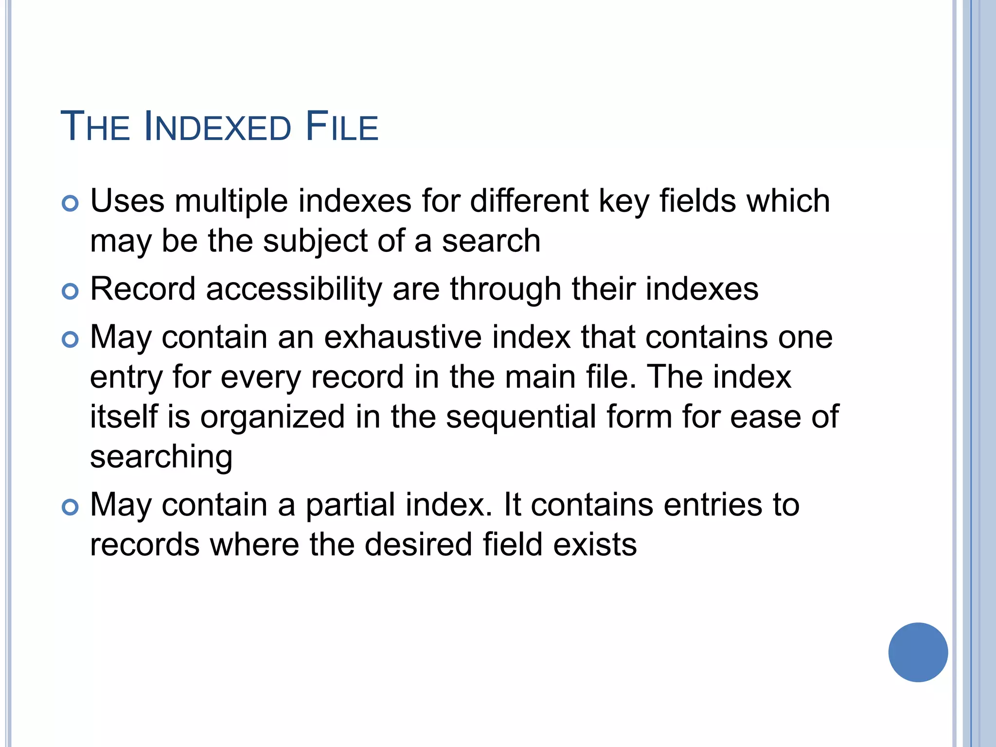 File Organization | PPTX