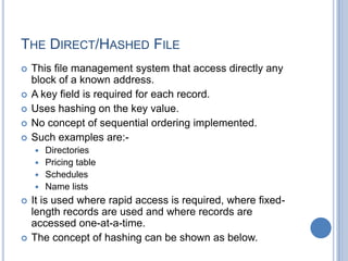 File Organization | PPTX