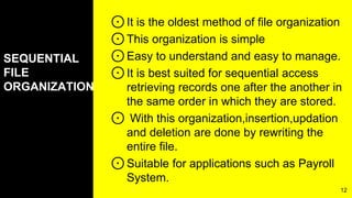 File organization | PPTX