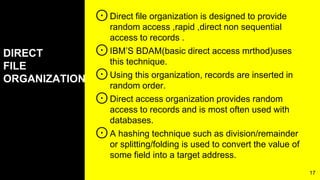 File organization | PPTX