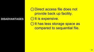 File organization | PPTX