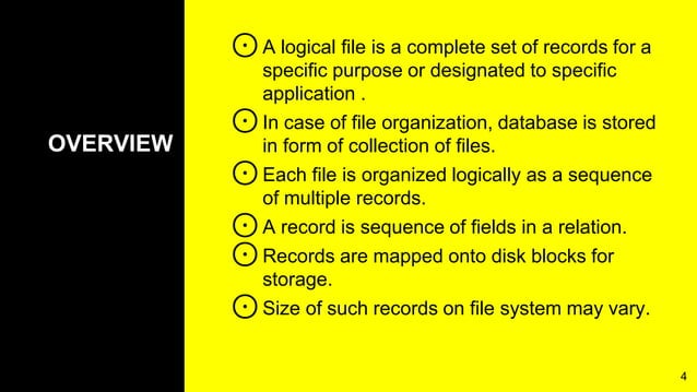 File organization | PPTX