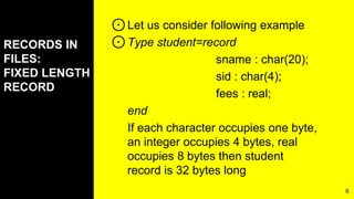 File organization | PPTX