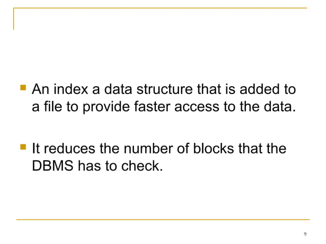 File organization and indexing | PPT | Databases | Computer Software and Applications