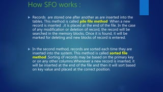File organization continued | PPT