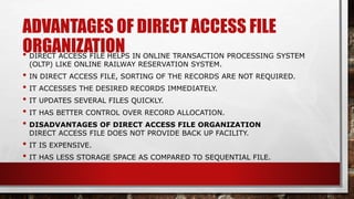 File organization (part 1) | PPT