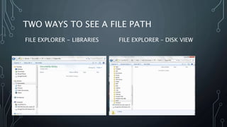 File paths and programming | PPT | Free Download