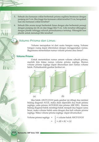 File pendukung powerpoint prisma dan limas | PDF