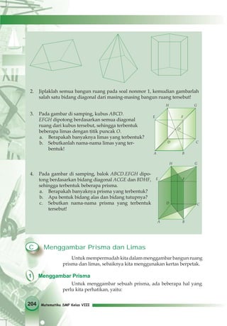 File pendukung powerpoint prisma dan limas | PDF