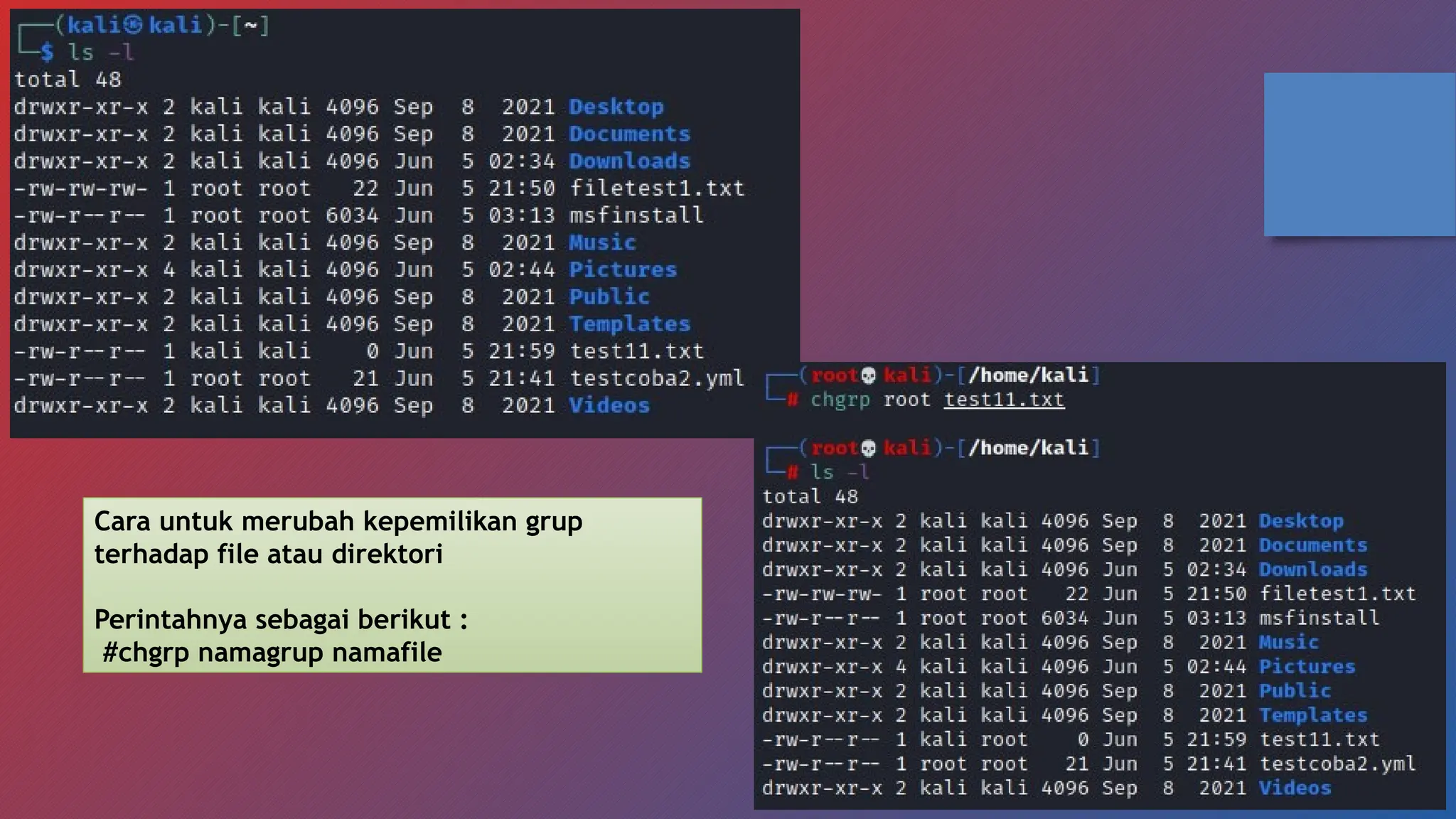 Materi File Permission pada Sistem Operasi Linux | PPT