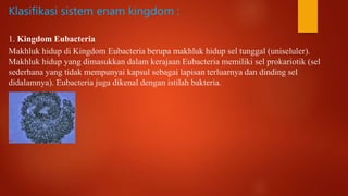 File ppt klasifikasi makhluk hidup kelas x | PPTX