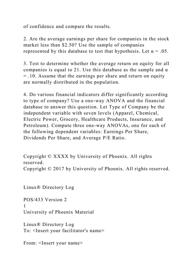 File Processing Commands WorksheetPOS433 Version 21Univ.docx