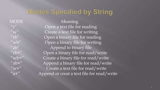 File in C programming | PPT