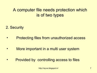 File protection.59 to 60 | PPT