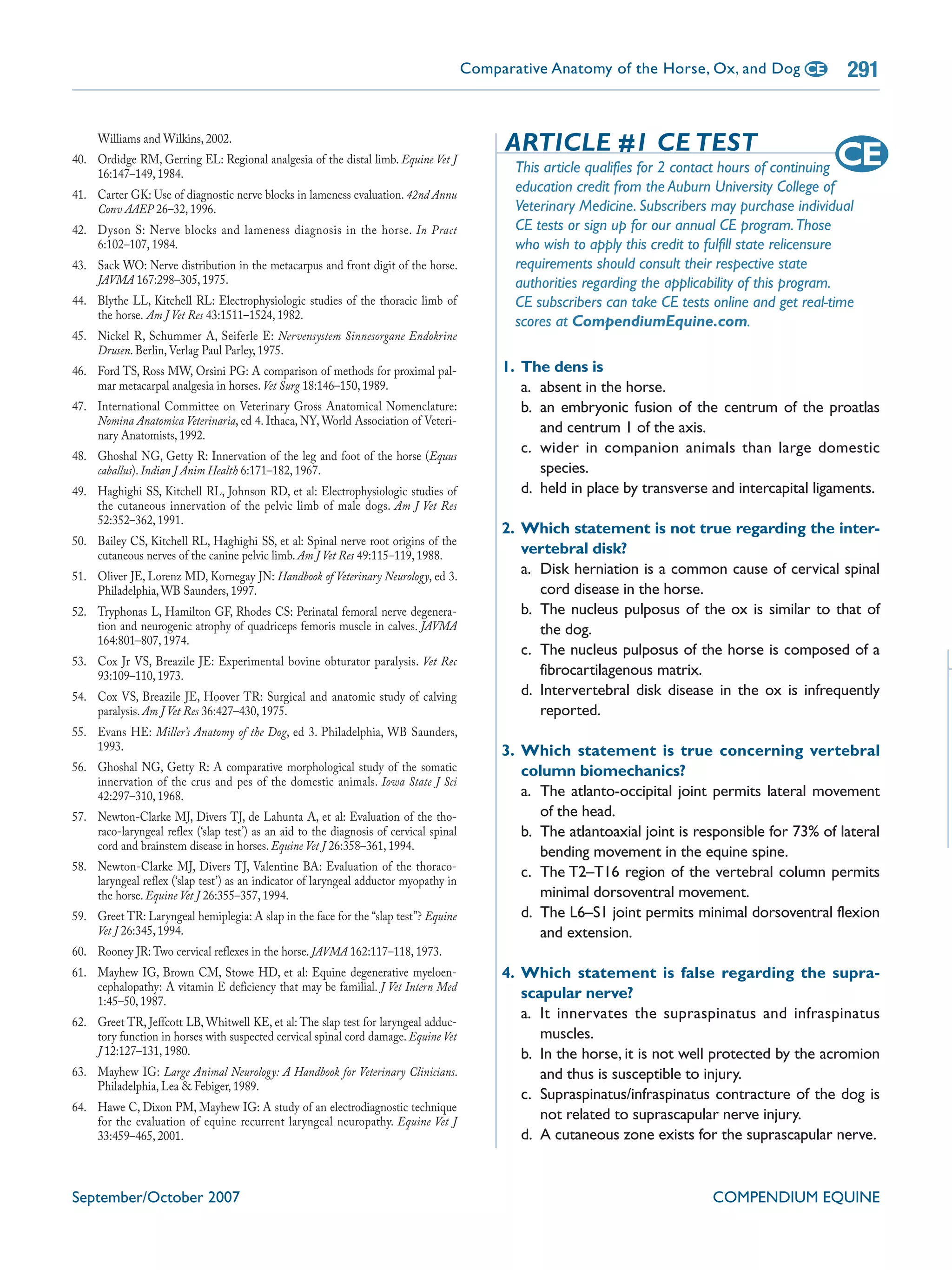 COMPARATIVE ANATOMY | PDF