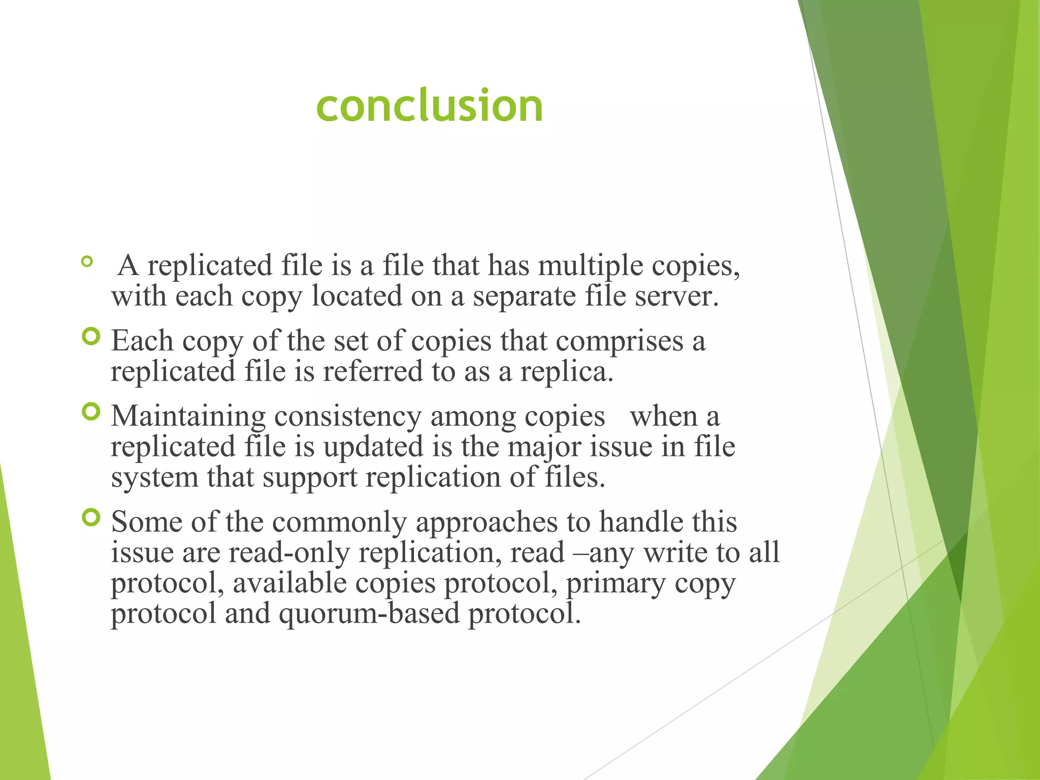 File Replication Ppt