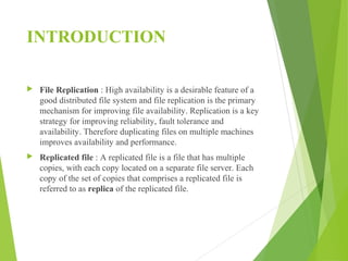 File replication | PPT