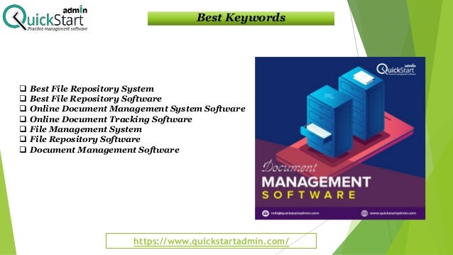 Document Management Software | File Repository System - Quickstart Admin