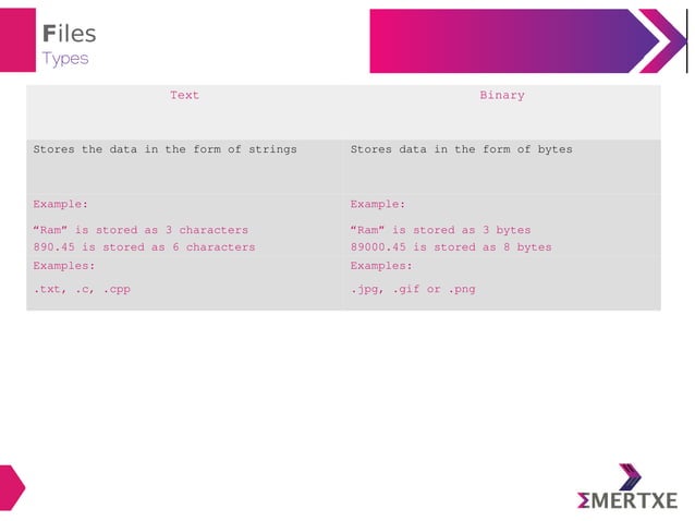 Python programming : Files | PDF