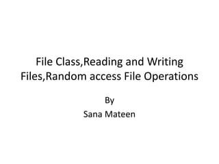 Files | PPT