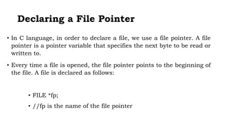 want to learn files,then just use this ppt to learn | PPT