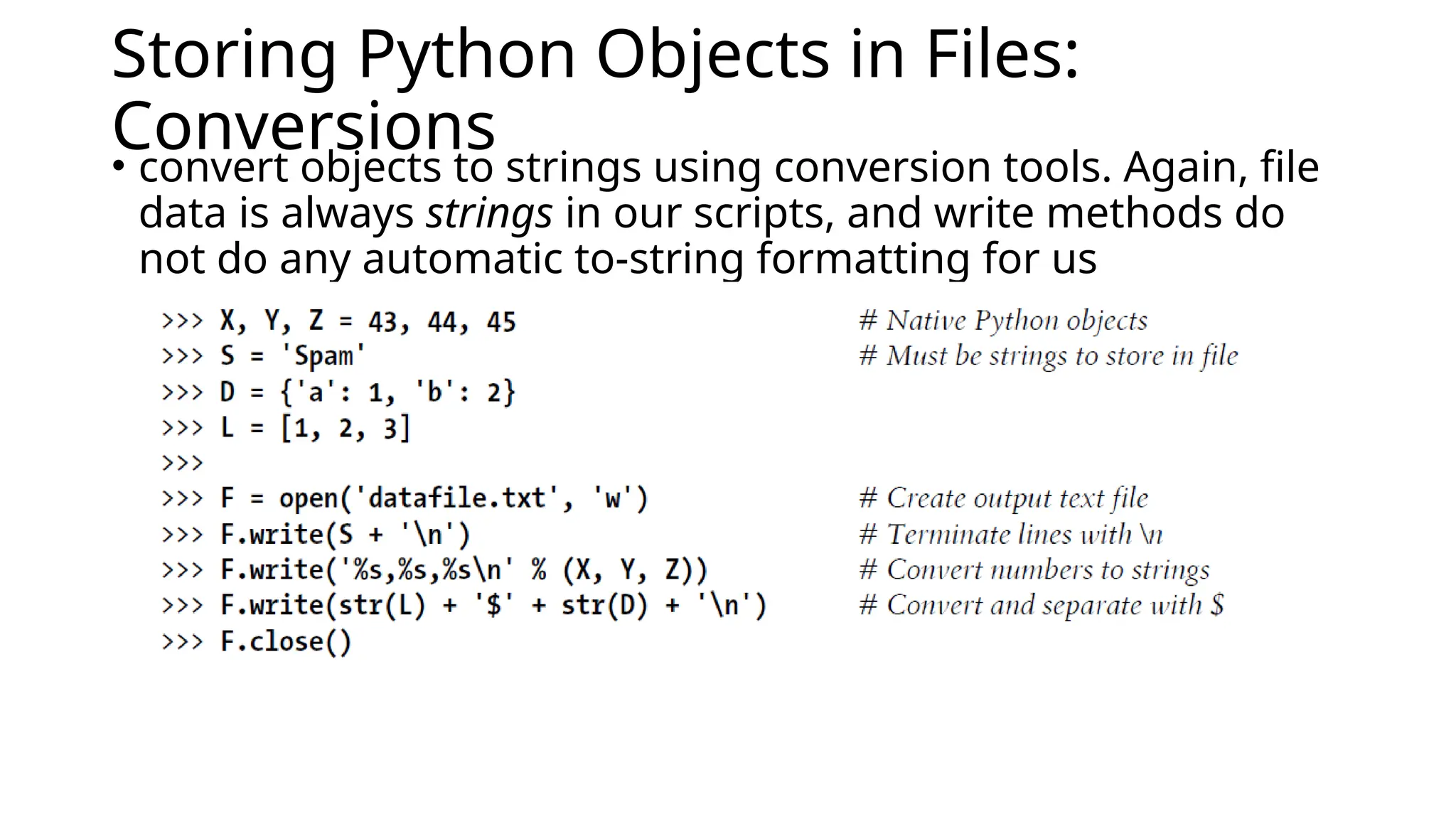 Files Handling Using Python Languagepptx Programming Languages